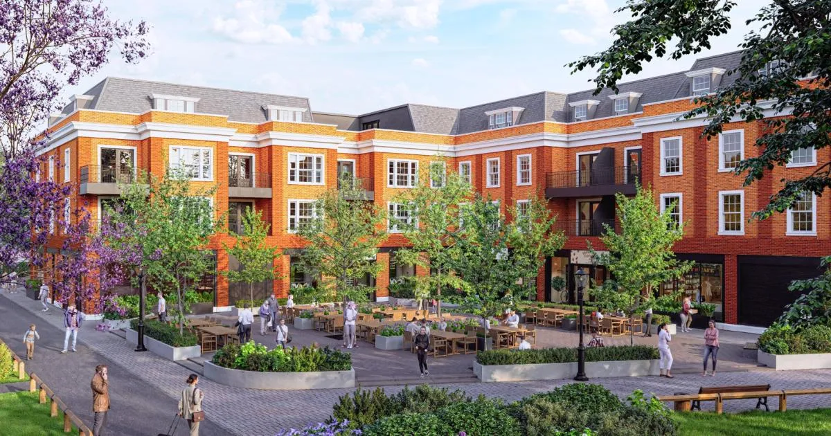 Plans for major 101-home development in Ascot town centre approved ...